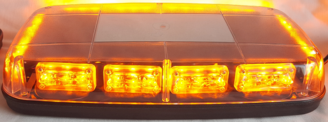 amber mini light bar for emergency vehicle - J&ZTECH Warning light