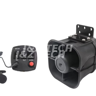 Waterproof Motorcycle 30 Watt compact amplified siren With three alarm ...